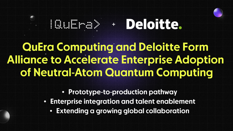 Algorithmiq Joins QuEra Alliance For Quantum Healthcare